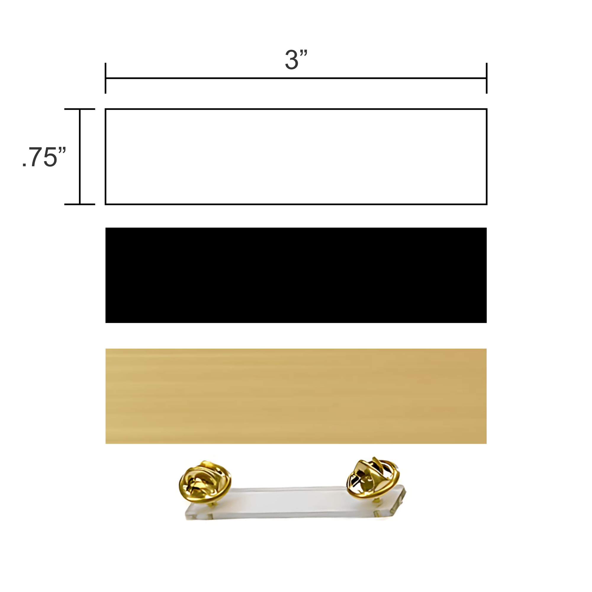 Custom Firefighter Uniform Name Badge